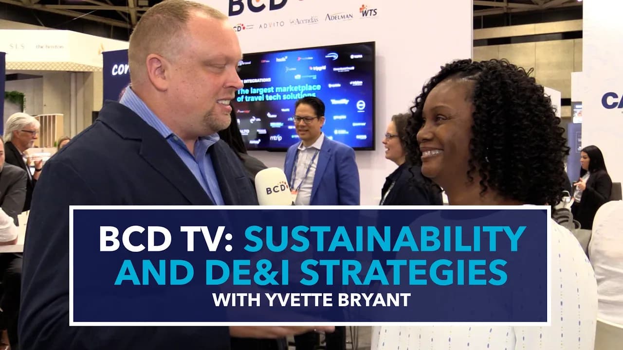 BCD TV : Qu'est-ce qui est au cœur des stratégies de durabilité et de DE&I ? - BCD Travel